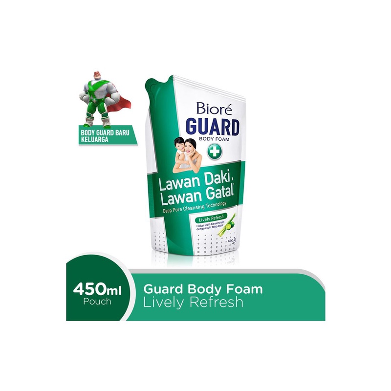 Jual Kao Biore Body Foam Sabun Cair Body Wash 450ml | Shopee Indonesia
