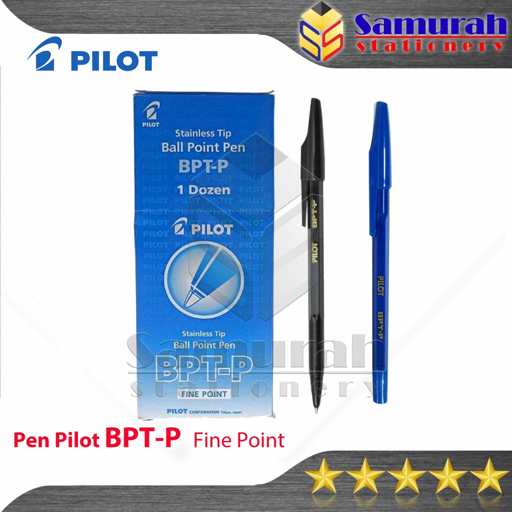 Jual Ballpoint Pilot BPT-P Fine Point / Pulpen BPTP Asli Original / Pen ...