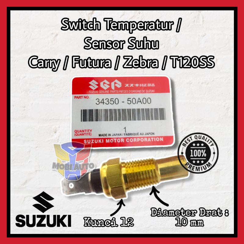 Jual Switch Temperatur Sensor Suhu / Panas Carry Futura T120SS Zebra ...