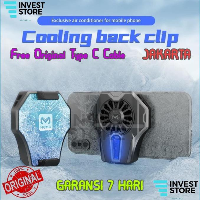 Jual Original Memo Dl-01 Fancooler Radiator Pendingin Hp Cooler Dl 01 ...
