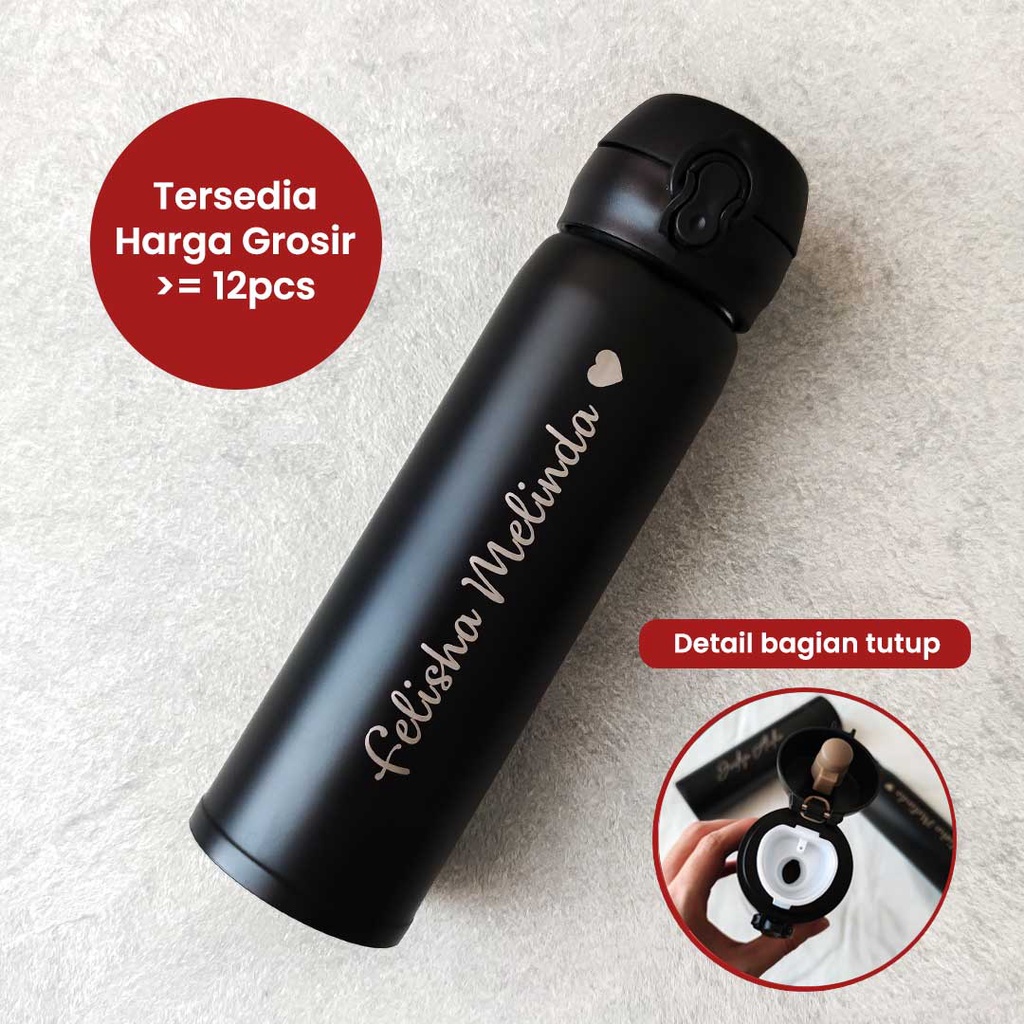 Jual [GROSIR] Tumbler Casual Custom Nama Logo Tumblr Botol Air Minum ...