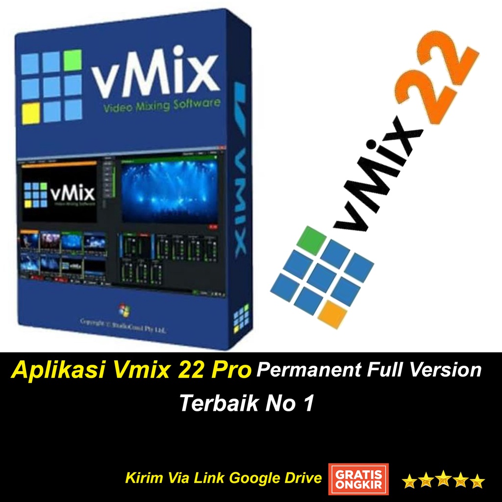Jual Aplikasi Vmix 22 Pro Permanent Full Version | Shopee Indonesia