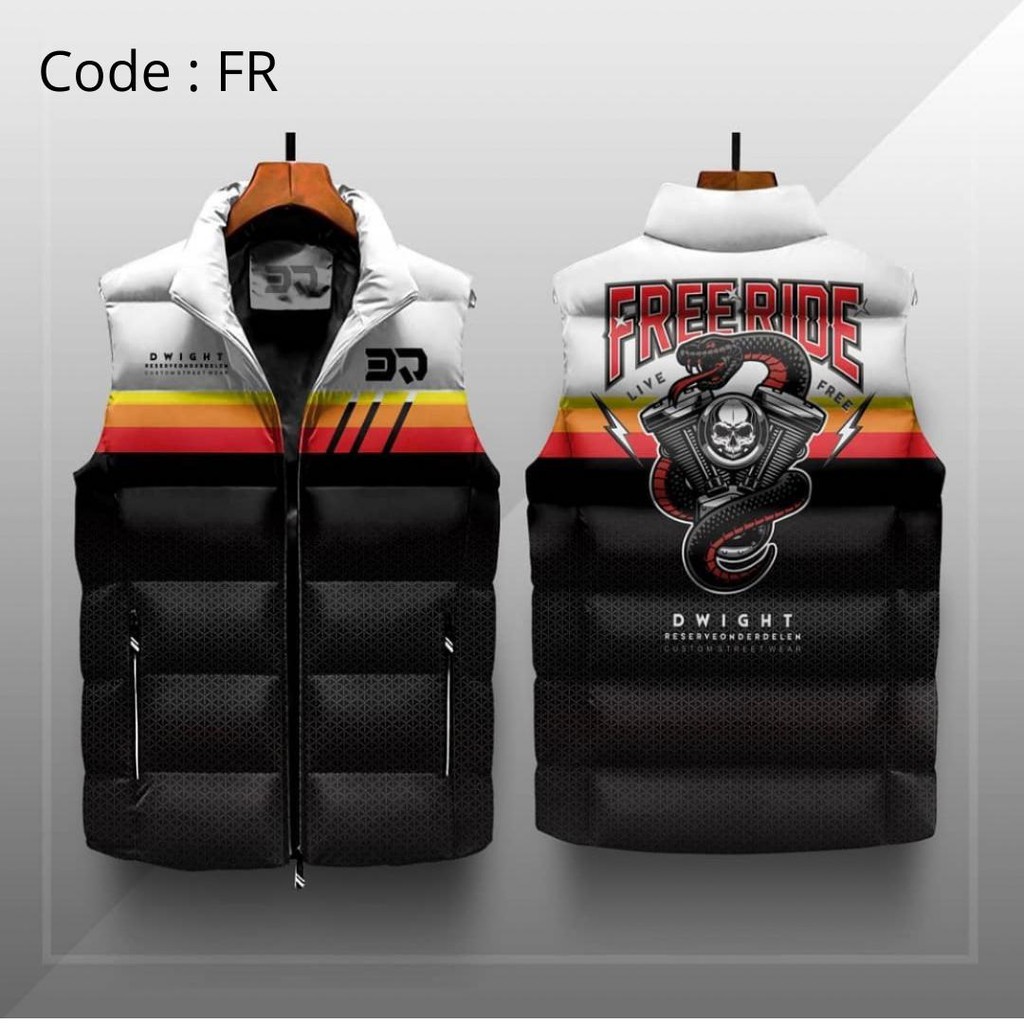 Jual Rompi Rider Rompi windproof rompi biker vest windproof rompi FR ...