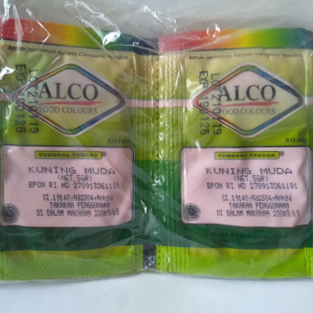 Jual Alco Sumbo Pewarna Makanan Bubuk 5gr Pewarna bubuk | Shopee Indonesia