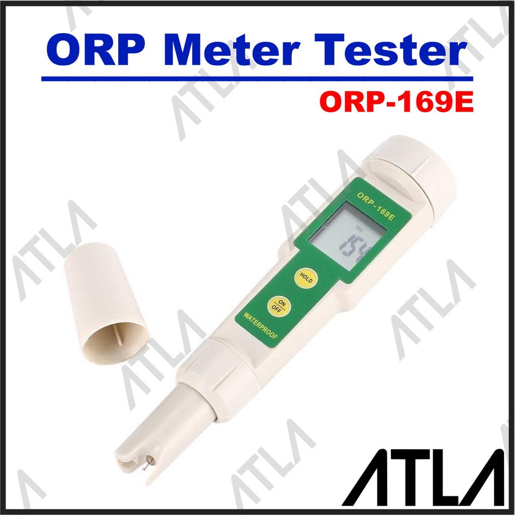 Jual Alat Ukur Oksigen ORP Meter Tester ORP-169E Test Waterproof EU029 ...