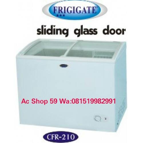 Jual Produk Terbaru Chest Freezer Frigigate F-210(Sd) Sliding Glass ...
