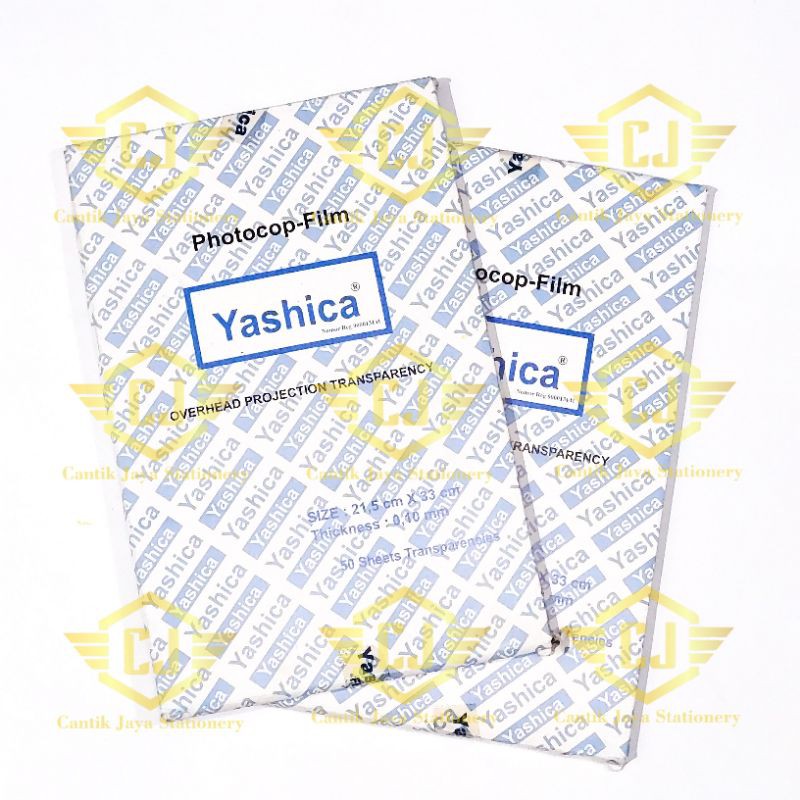 Jual Plastik Photocop Film Yashica 21.5x33cm 0.10mm 50lbr | Shopee ...