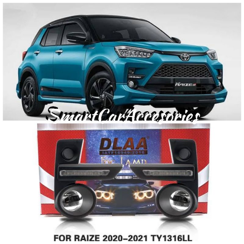 Jual Lampu Kabut Bumper Foglamp Fog Lamp DRL Toyota Raize Raise 2021 2022 2023 2024 2025 ...