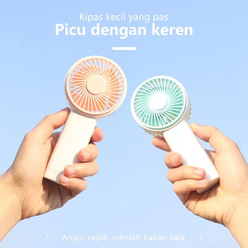 Jual KIPAS ANGIN MINI GENGGAM / Kipas Lipat PORTABLE | Shopee Indonesia
