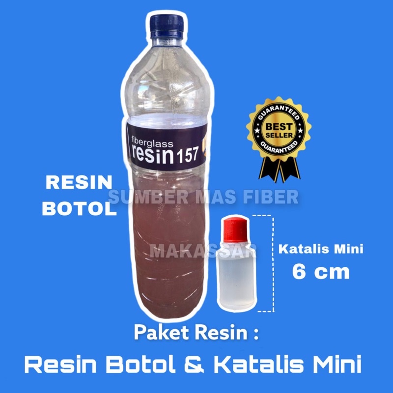 Jual RESIN PAKET - resin botol dan katalis mini | Shopee Indonesia