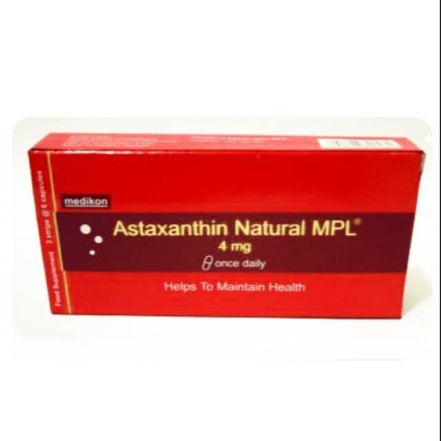 Jual Astaxanthin Natural MPL 4mg | Shopee Indonesia