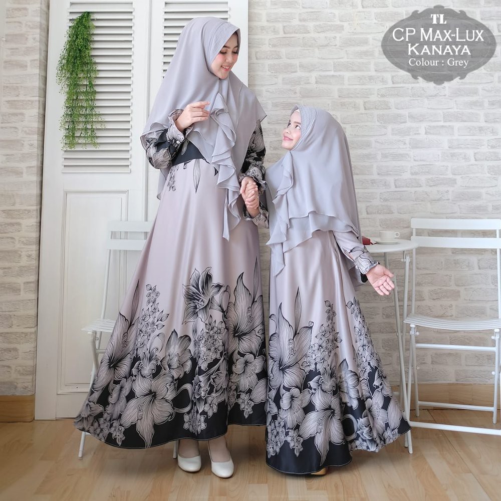 Jual Baju/Busana Couple Ibu dan anak TL- Cp Mom Kids Kanaya | Shopee ...