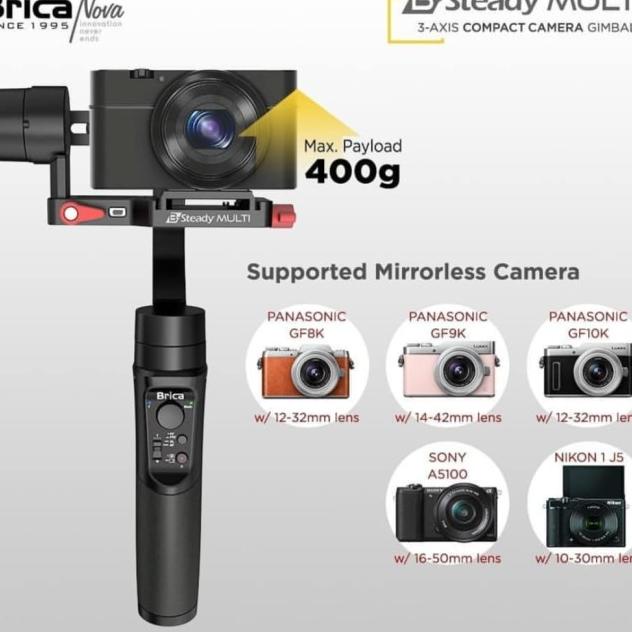 Jual Brica B-Steady - Bsteady Multi - 3Axis Gimbal Stabilizer Kamera ...