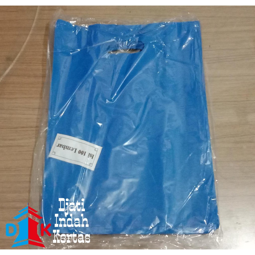 Jual Shoping Bag (MODEL LIPATAN) Uk 25*35 POLOS Tebal isi 100 lembar ...