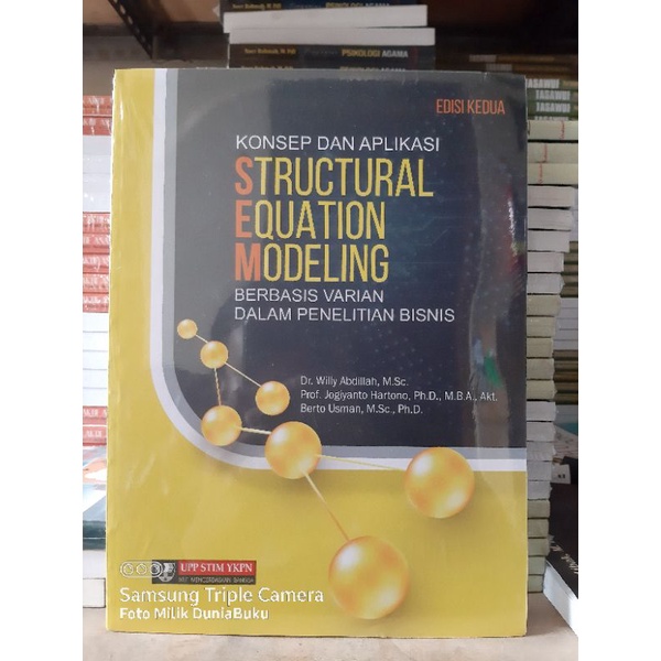Jual Buku Origional Konsep Dan Aplikasi Structural Education Modeling Berbasis Varian Dalam ...