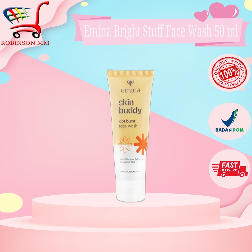 Jual Emina Skin Buddy Dot Burst Face Wash 60 ml | Shopee Indonesia