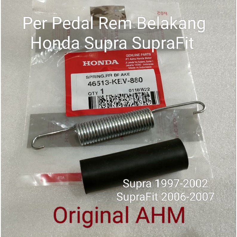 Jual Per Pedal Rem Belakang Honda Supra SupraFit 100 Lama Ori AHM ...