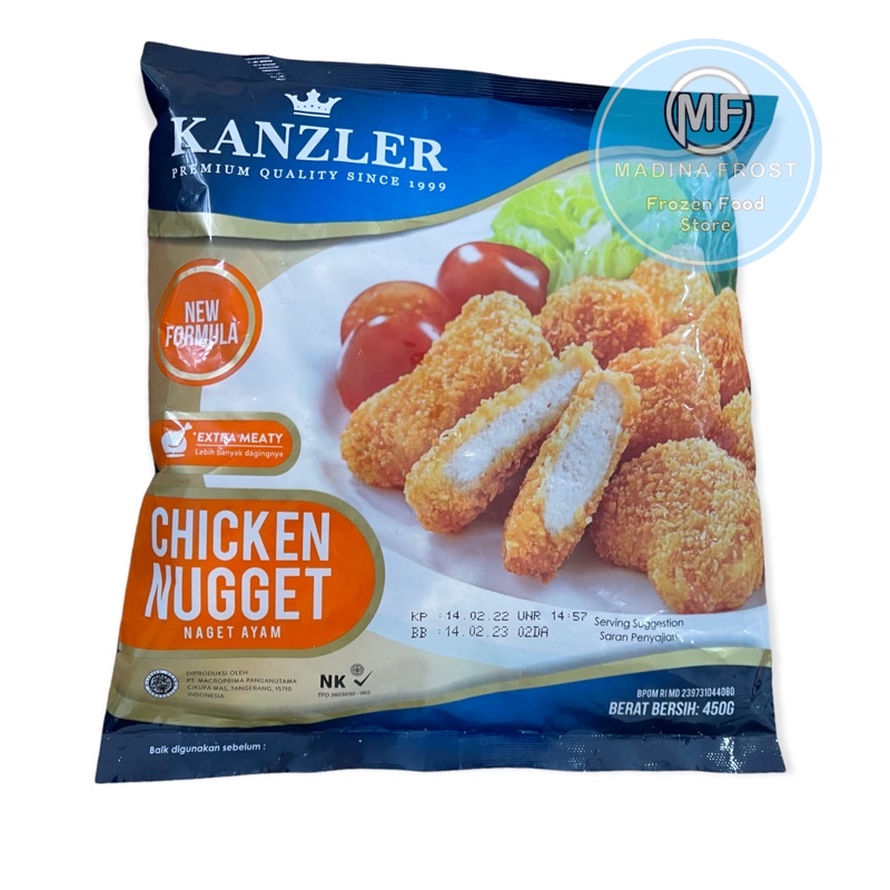 Jual KANZLER ORIGINAL CHICKEN NUGGET PREMIUM 450g | Shopee Indonesia