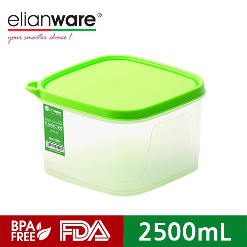 Jual Elianware Multi purpose Keeper BPA Free - 2500 ml E-1775 | Shopee ...