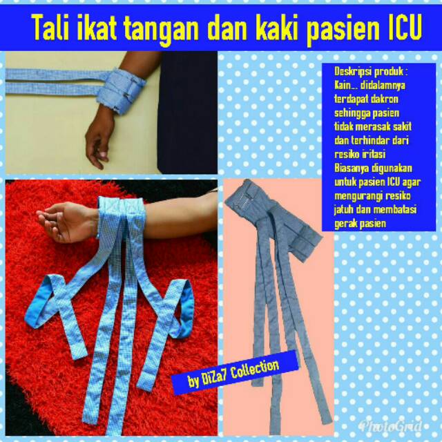 Jual TALI IKAT PASIEN IGD ICU ICCU OK RAWAT INAP | Shopee Indonesia