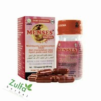 Jual Jamu Tradisional MENSES 18 Kapsul - Pelancar Haid Datang Bulan ...