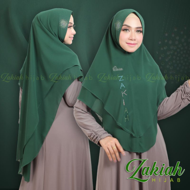 Jual Khimar Oval Jumbo Payet Zakiah Series 01 - Original Brand Zakiah ...