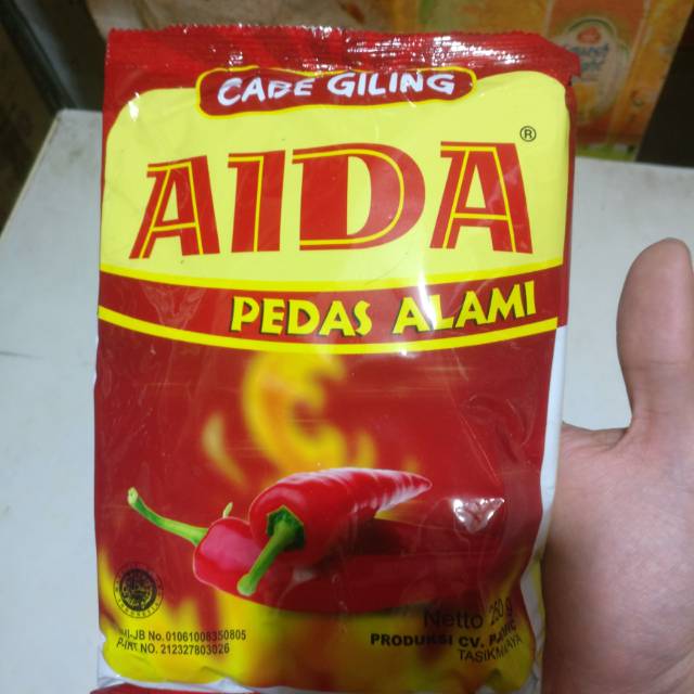 Jual Bubuk Cabe AIDA 250g | Shopee Indonesia