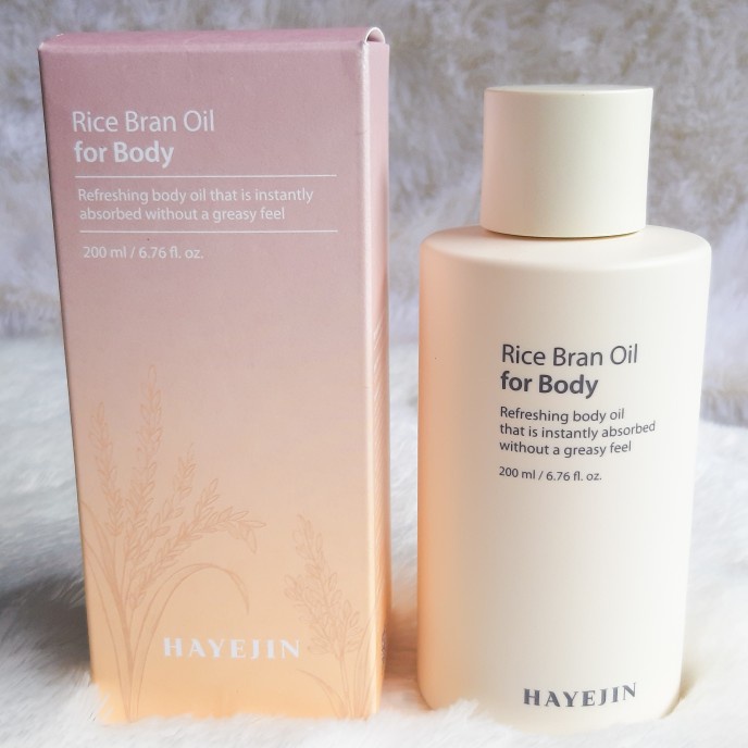 Jual HAYEJIN Rice Bran Oil for Body 200ml | Shopee Indonesia