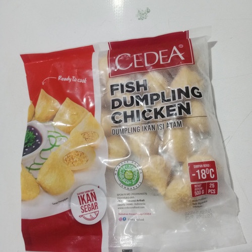Jual Cedea Dumpling Chicken 500gr/Cedea Dumpling Isi Ayam 500gr ...
