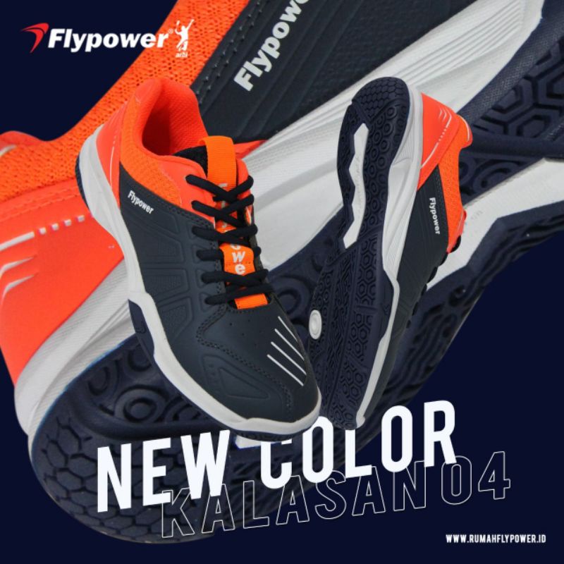 Jual Sepatu flypower kalasan 4 new colour / sepatu badminton ...