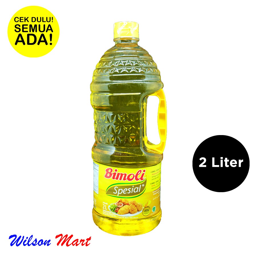 Jual BIMOLI SPECIAL SPESIAL MINYAK GORENG 2 LITER BOTOL | Shopee Indonesia