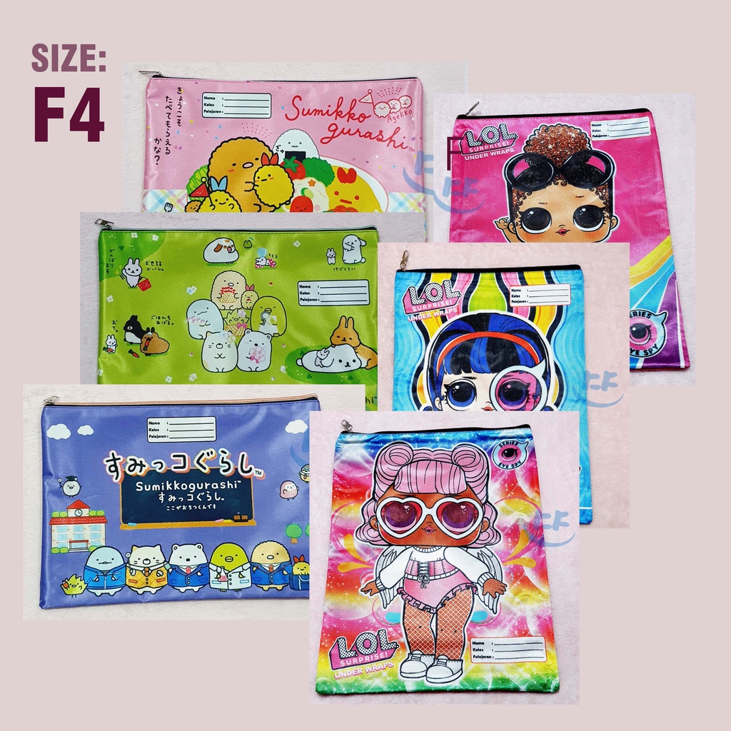 Jual (order per set) PART II Map Folder Dokumen F4 kain | Shopee Indonesia