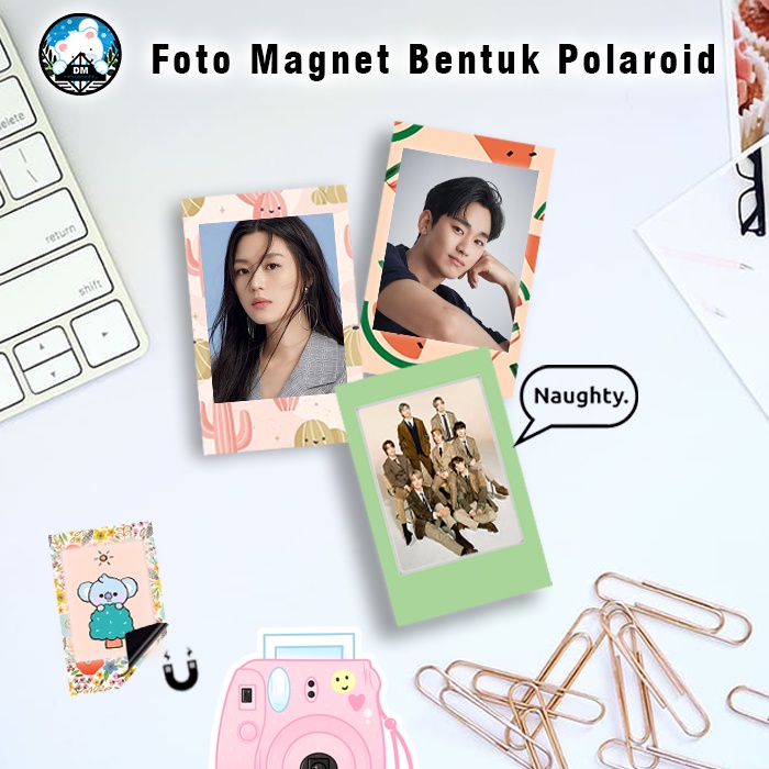 Jual Cetak Custom Polaroid Magnetic Foto Polaroid Kulkas Mini Magnet ...
