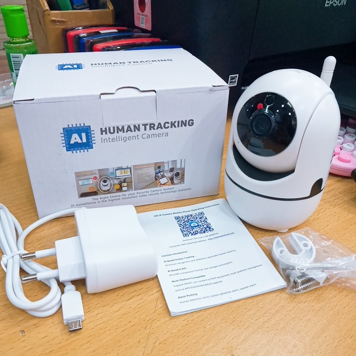 Jual IP Cam Baby Robot Q9 V380 Wifi Smart Camera | Shopee Indonesia