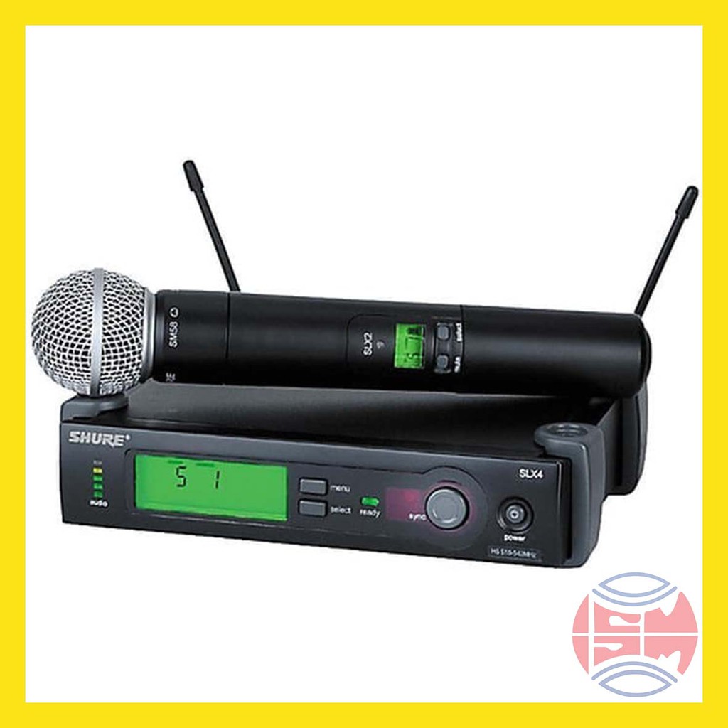 Jual Mic Wireless SHURE SLX-24 | Shopee Indonesia