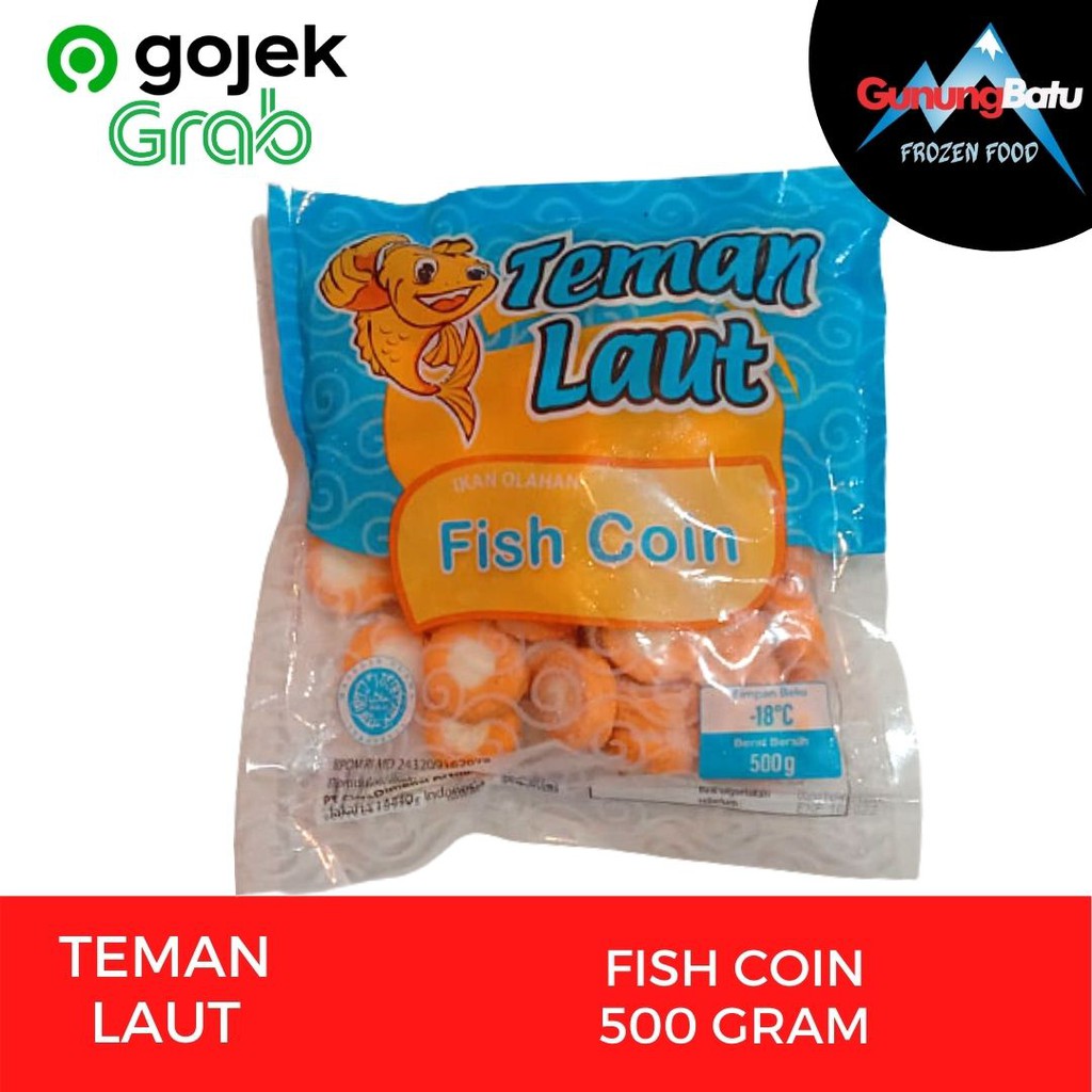 Jual TEMAN LAUT FISH COIN 500 GRAM | Shopee Indonesia