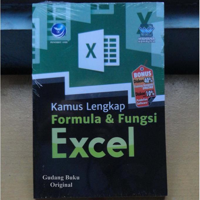 Jual Kamus Lengkap Formula Dan Fungsi Excel | Shopee Indonesia
