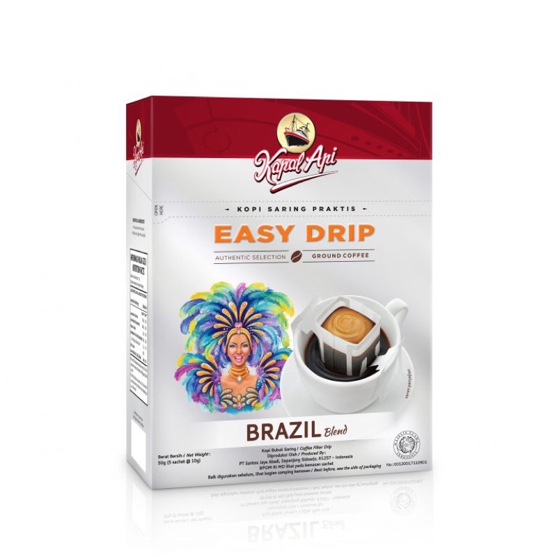 Jual Kopi Kapal Api Drip Brazil (isi 5 sachet) | Shopee Indonesia