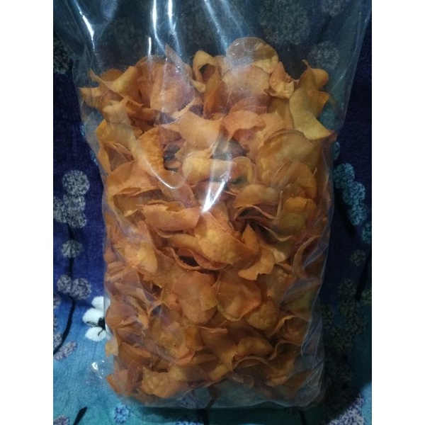 Jual Cemilan Renyah keripik singkong(ubi)1kg | Shopee Indonesia