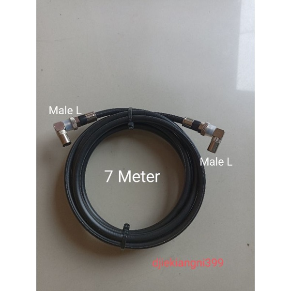 Jual kabel antena tv Rg 6 jack konektor ppc belden jack male L to Male L 7 Meter multifungsi ...