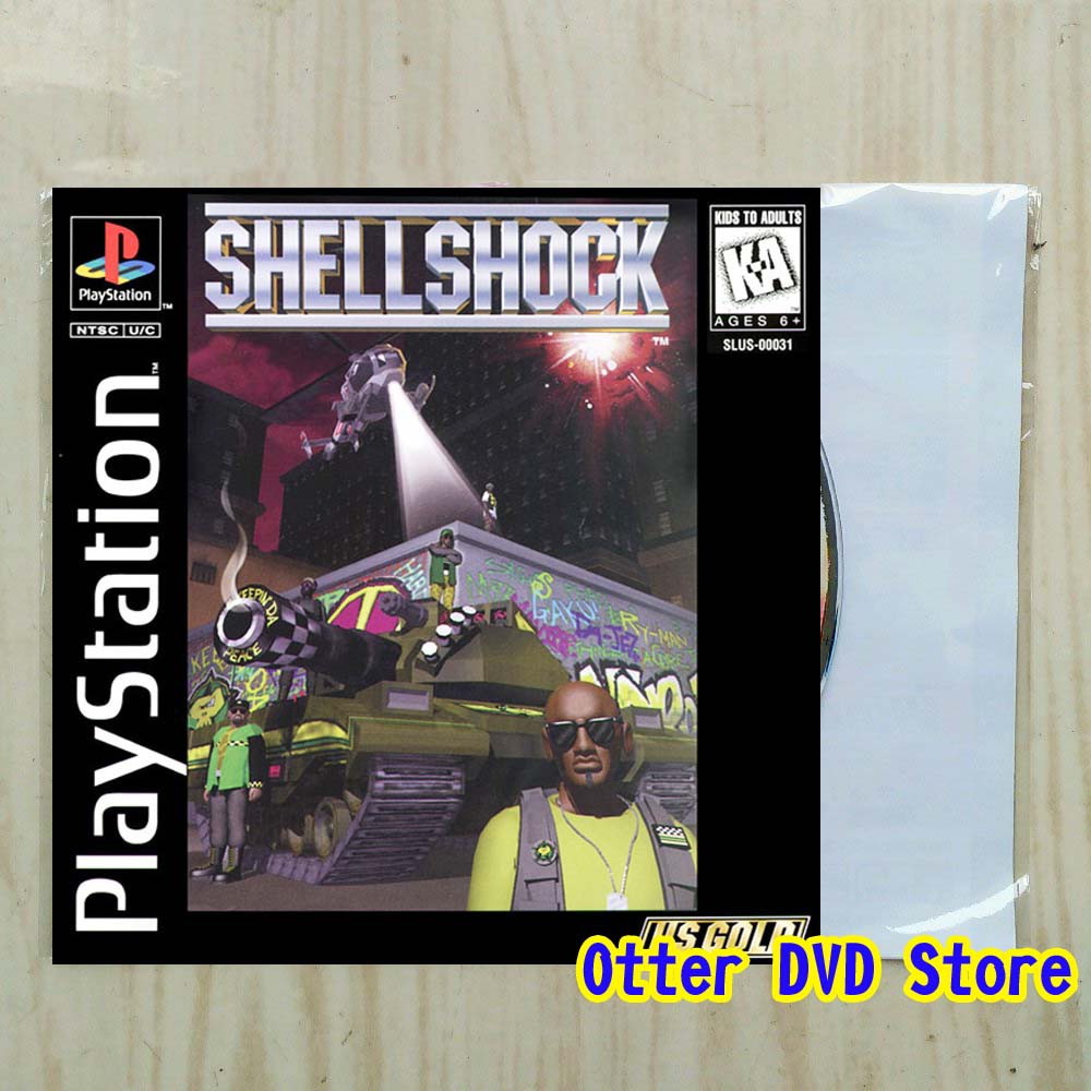 Jual Kaset CD Game Ps1 Ps 1 Shellshock Shell Shock | Shopee Indonesia