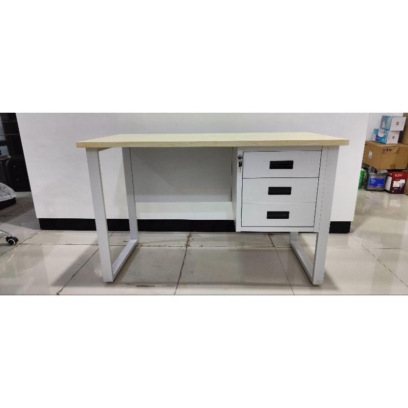 Jual Meja Kerja / Meja Kantor Besi Plat MT 120 | Shopee Indonesia