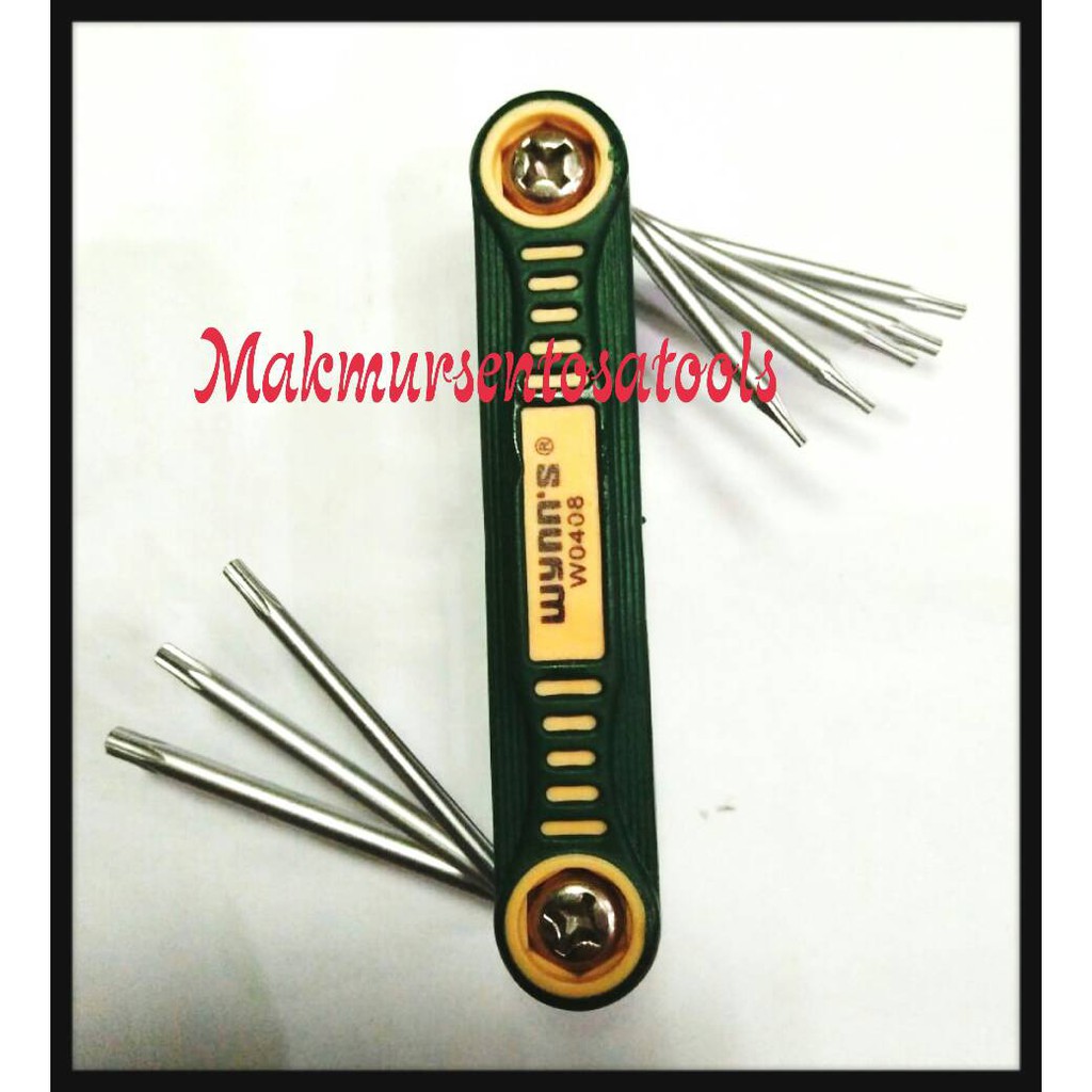 Jual KUNCI L BINTANG LIPAT SET WYNN'S TAIWAN T5 - T20 | Shopee Indonesia