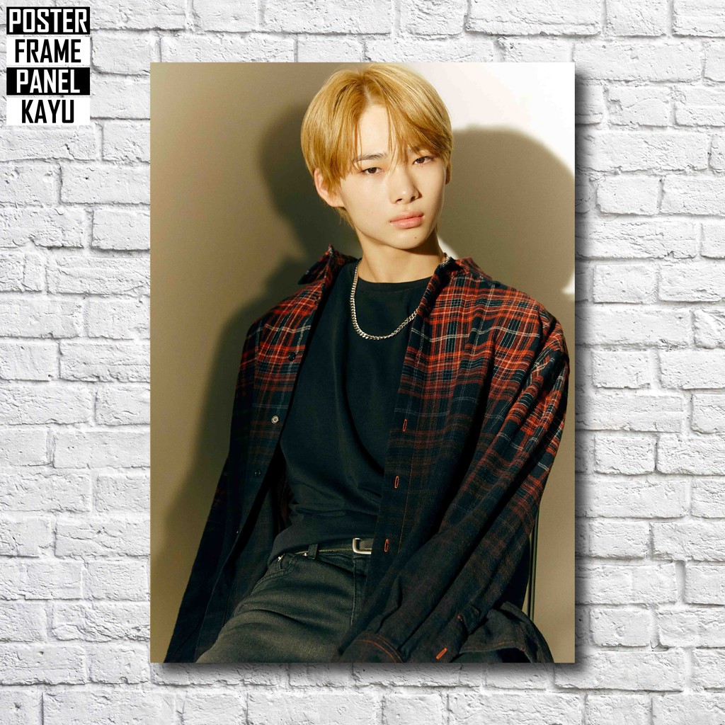 Jual Poster ENHYPEN NiKi Uniform B-Side Frame Kayu Solid A4 NKI011 ...