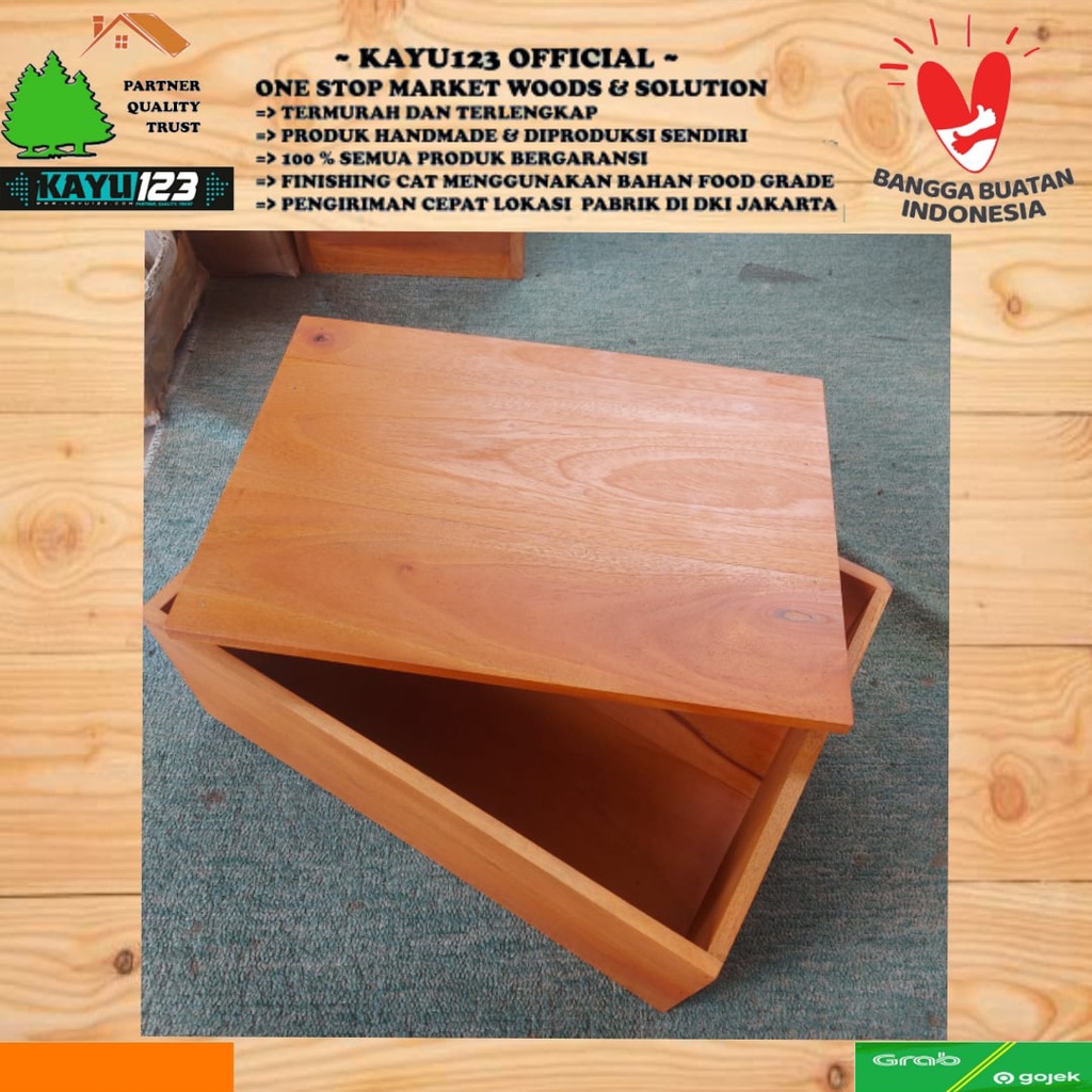 Jual Box Hampers Parcel storage full kayu parsel box serbaguna | Shopee ...