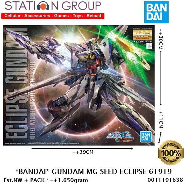 Jual BANDAI GUNDAM 61919 MG SEED ECLIPSE - GUNPLA MODEL KIT | Shopee Indonesia