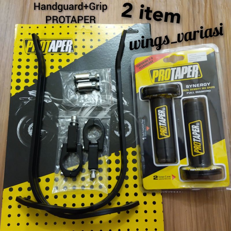 Jual Sepaket Handguard Tulang PROTAPER Plus Grip PROTAPER Trail/CRF/KLX ...