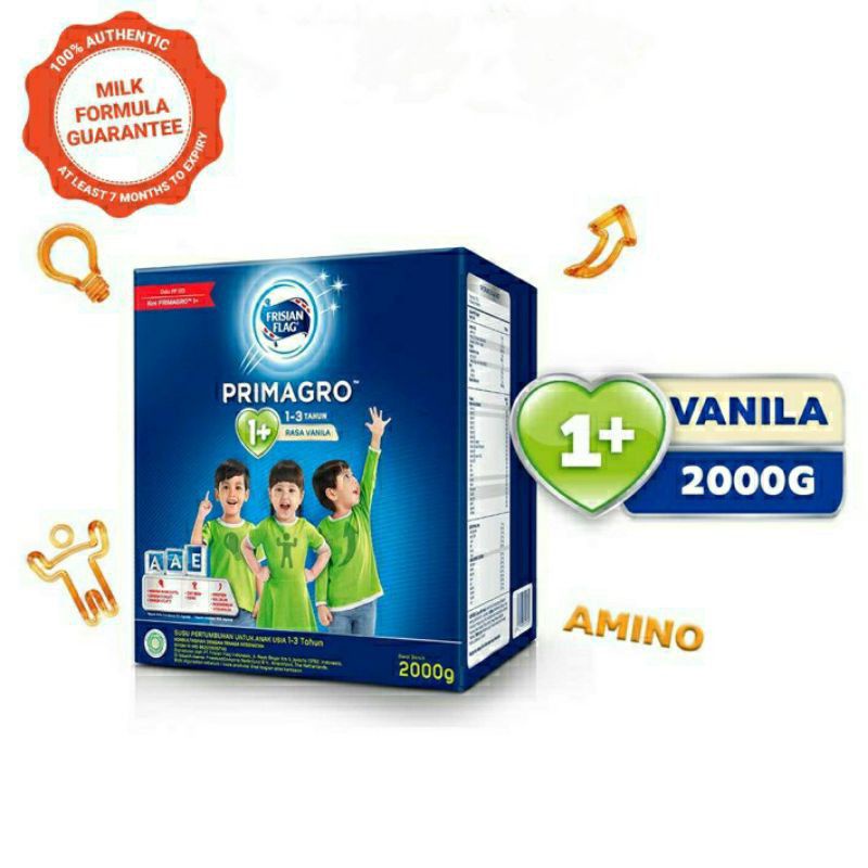 Jual Primagro 1+ madu vanilla 3+ Madu 3000gr 2000gr | Shopee Indonesia