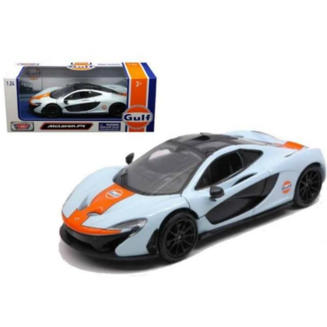 Jual Motormax McLaren P1 Gulf Oil 1/24 | Shopee Indonesia