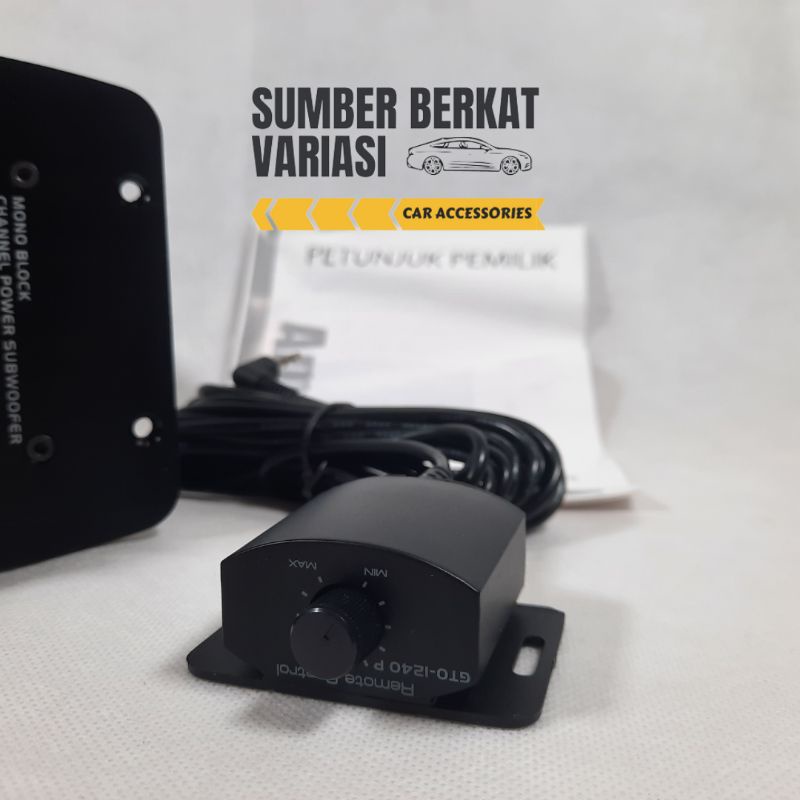 Jual Power Amplifier Monoblock Subwoofer Basstube JBL GTO-1240 | Shopee ...